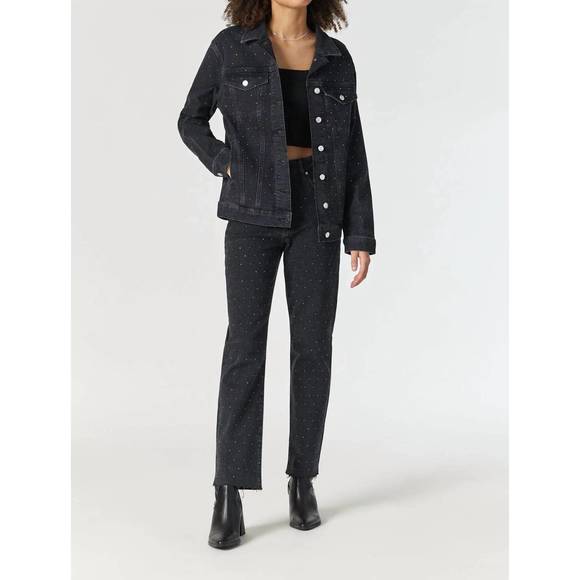 Mavi | Jackets & Coats | New Mavi Karla Embellished Denim Jacket In ...